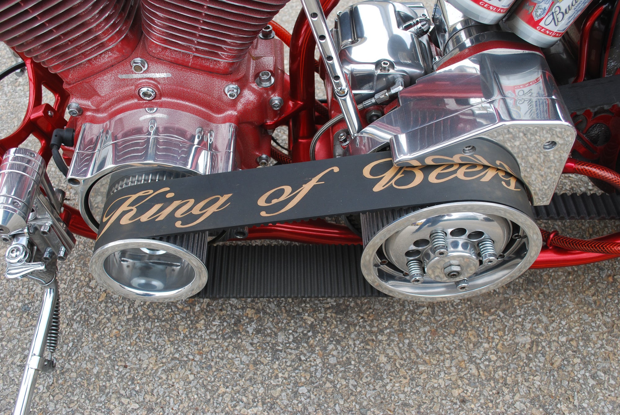 World Famous Budweiser Custom Chopper By New England Choppers - V-Twins ...