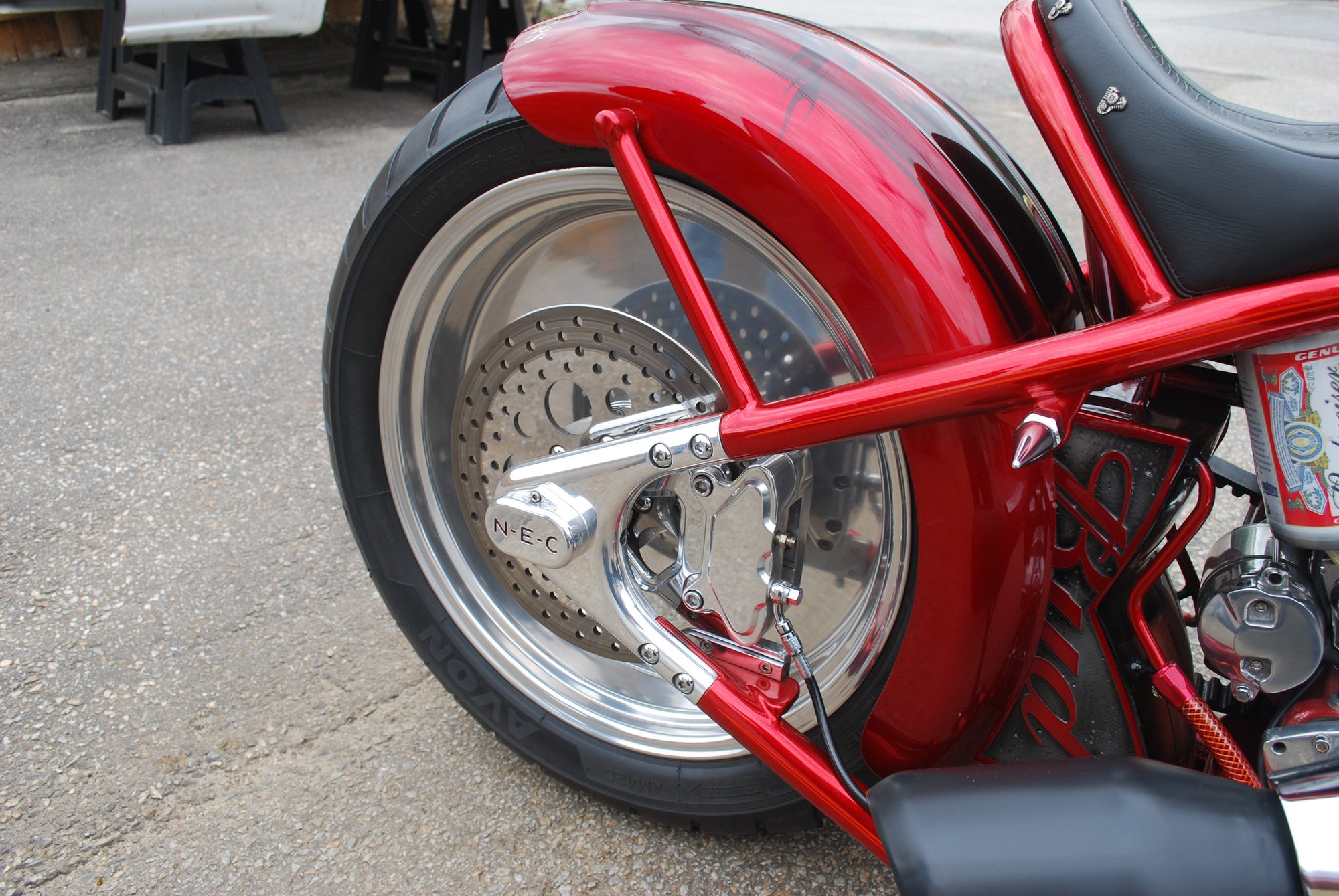 World Famous Budweiser Custom Chopper By New England Choppers - V-Twins ...